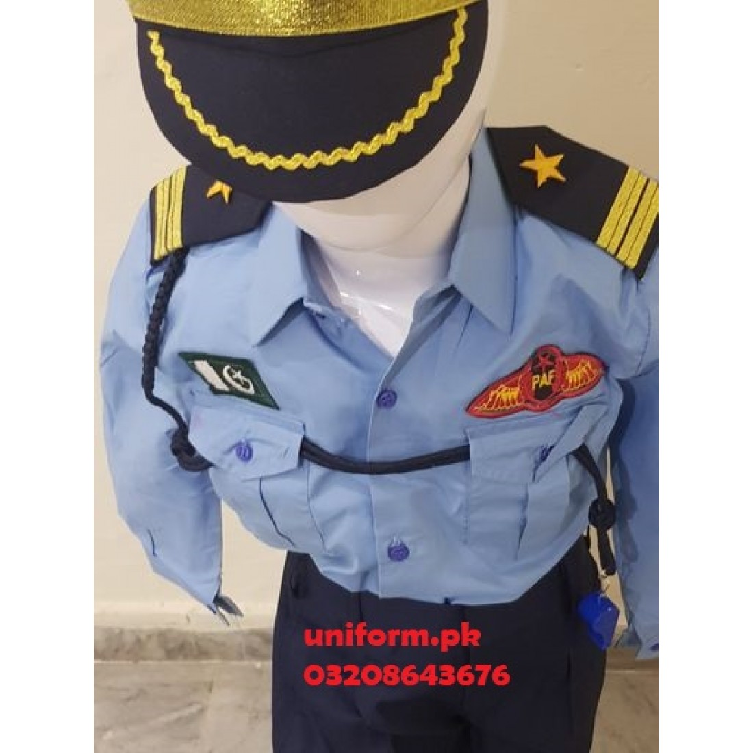 Pakistan Air Force Uniform for Kids Pakistan Air Force Costume For Kids