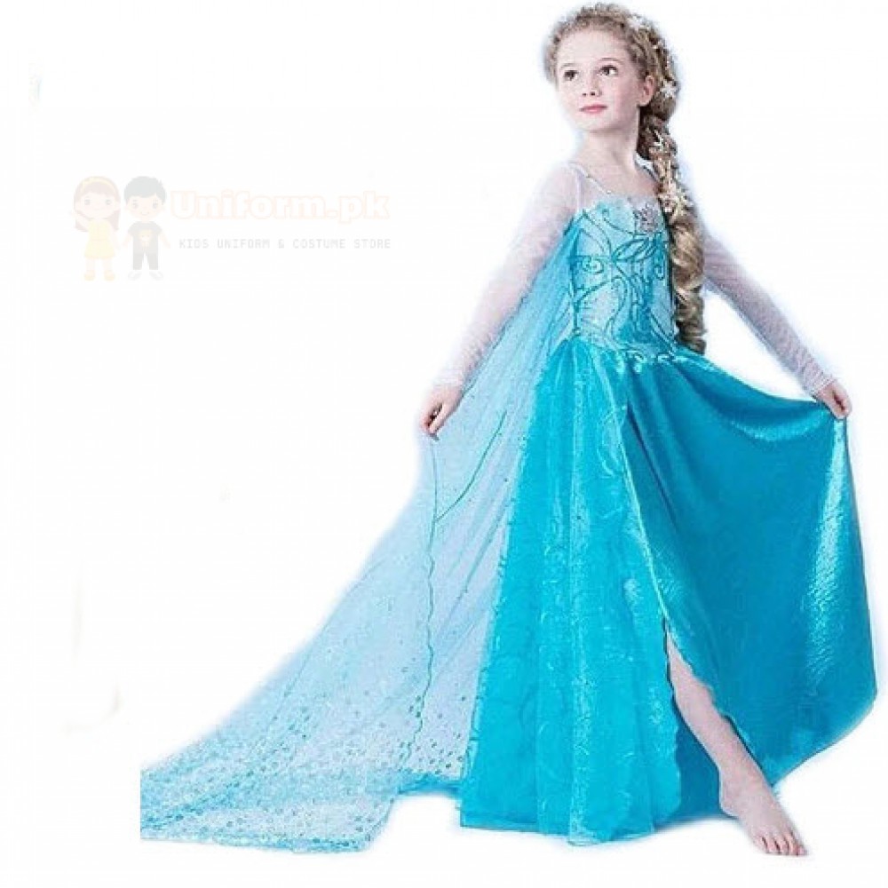 Elsa Costume For Kids Buy Online Elsa Dress In Pakistan