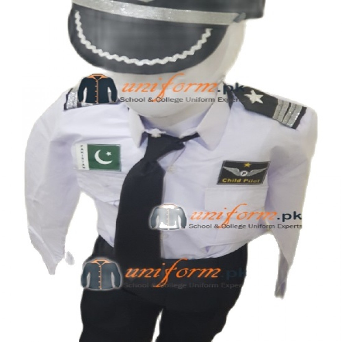 Pakistan Civil Pilot Uniform For Kids Buy Online Pilot Costume For Kids