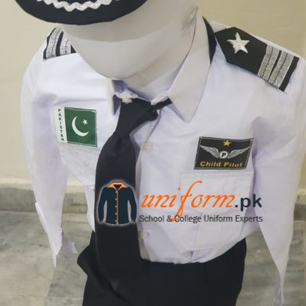 Pakistan Civil Pilot Uniform For Kids Buy Online Pilot Costume For Kids