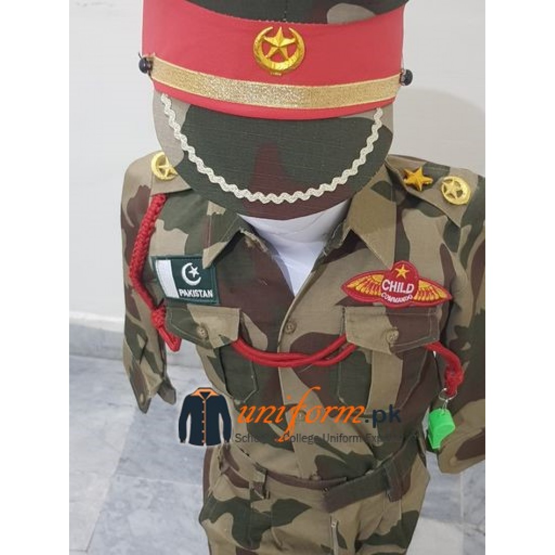Pakistan SSG Commando Uniform For Kids Army Commando Kids Costume