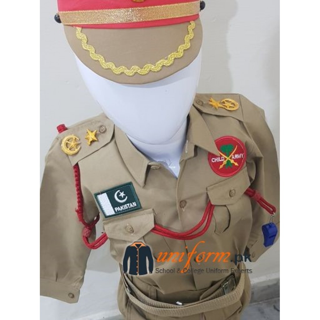 Pakistan Army uniform For Child Costumes In Best Quality Army Costume ...