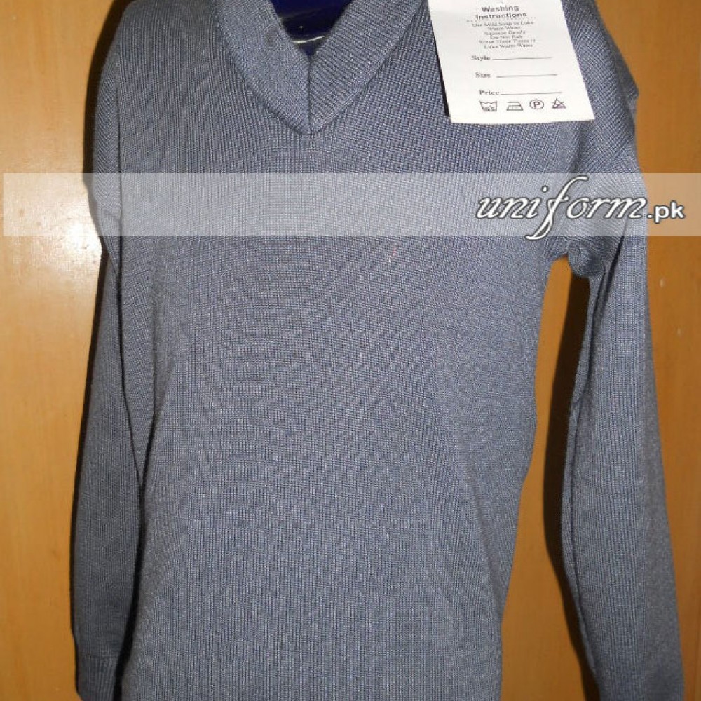 Boys Grey Pullover for School - Sweaters