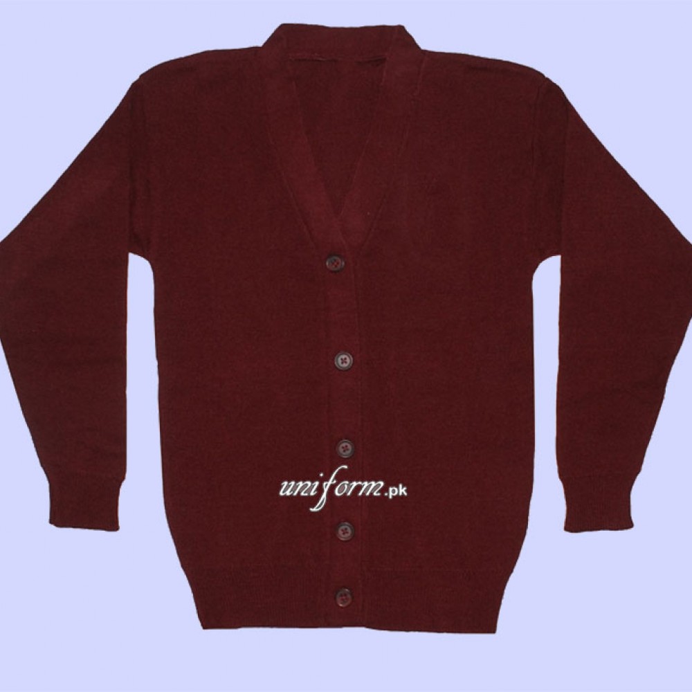 Buy Girls Maroon Cardigan for School online Pakistan